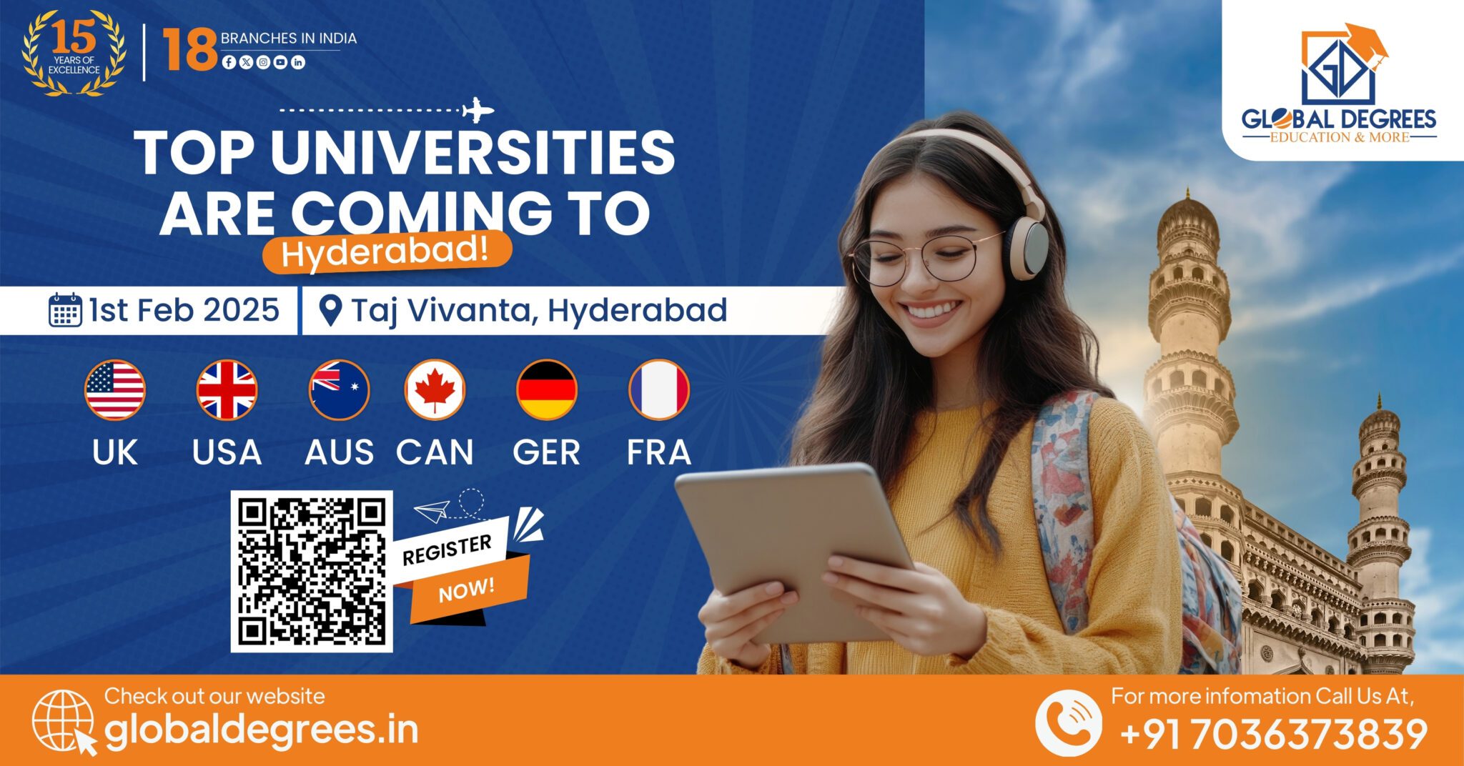 Unlock Your Future at the Global degrees Study Abroad Education Fair ...