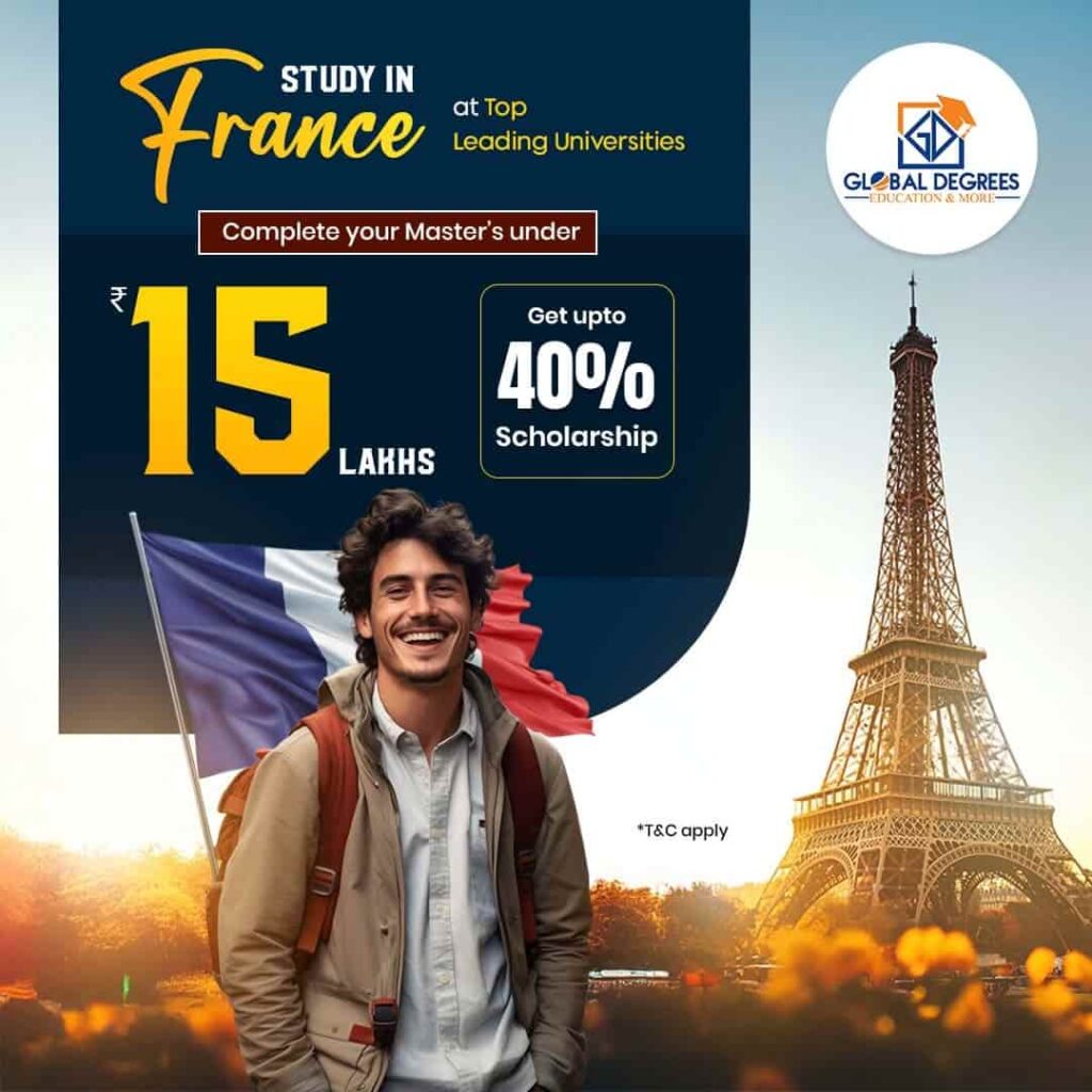 Study in France for Indian Students: Universities, Fees & Scholarships